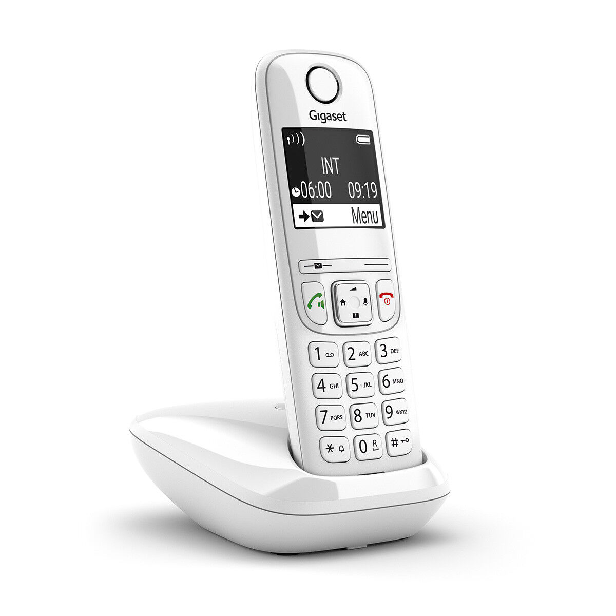 TELEFONE FIXO SEM FIOS SIEMENS GIGASET AS690 BRANCO