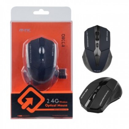 RATO OPTICAL MOUSE WIRELESS K3380 PRETO MTK